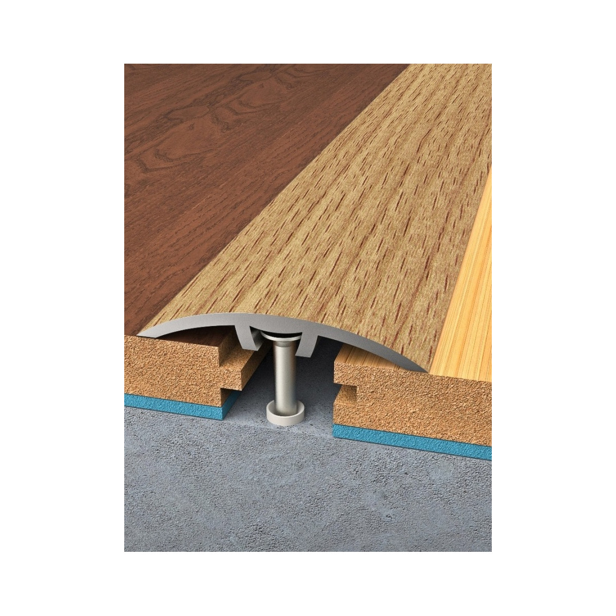 Prechodová lišta Buk rosé